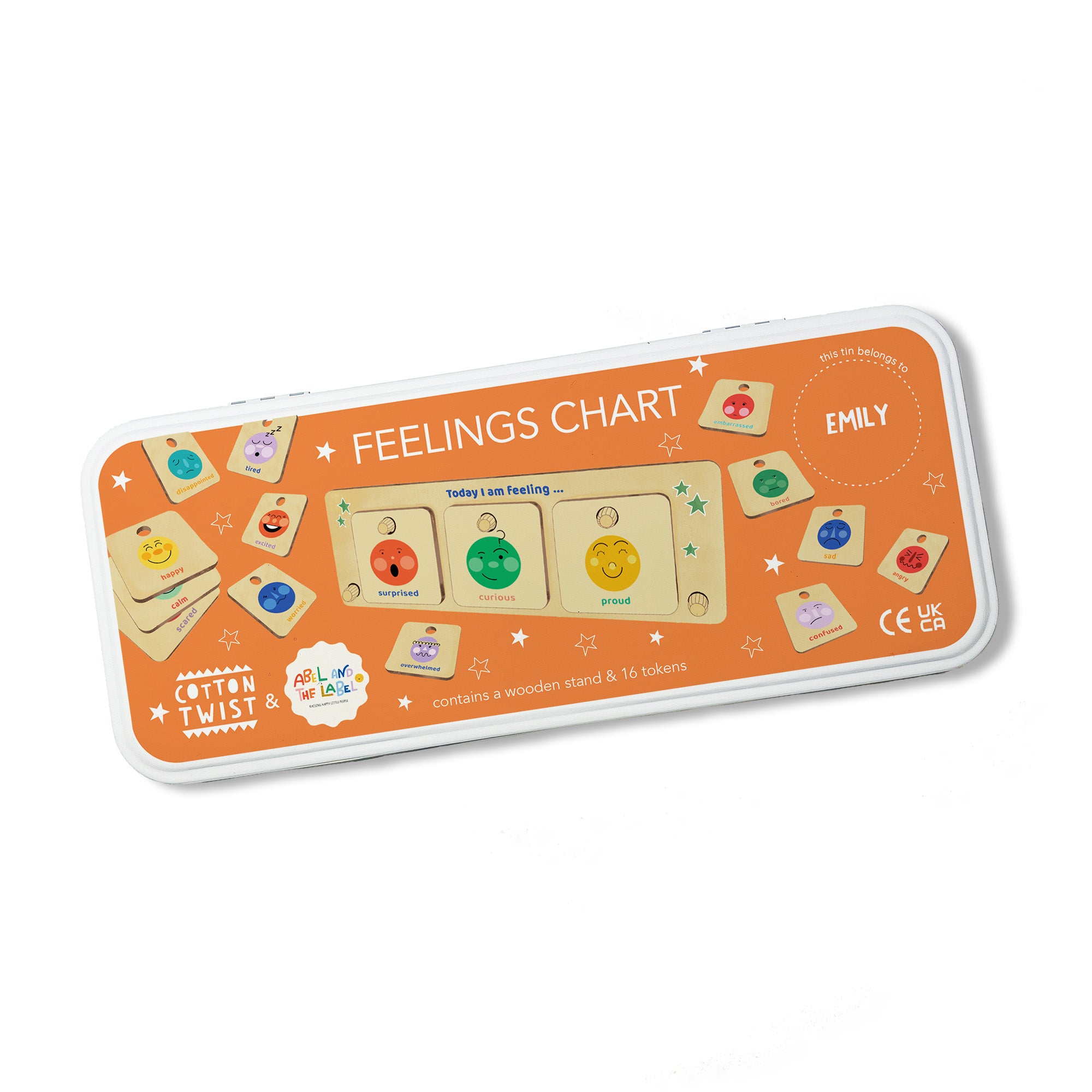 mindful feelings chart for kids - sustainable kits - cotton twist ...