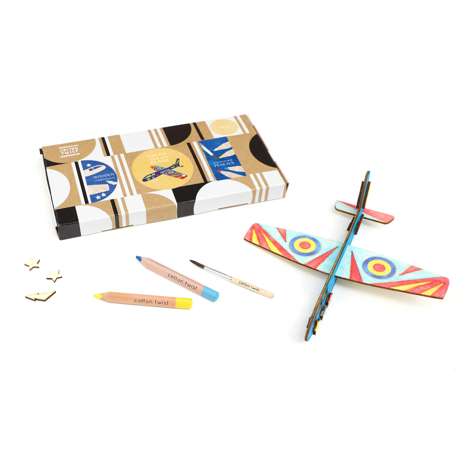 Make Your Own Airplane Craft Kit | Cotton Twist – CottonTwist