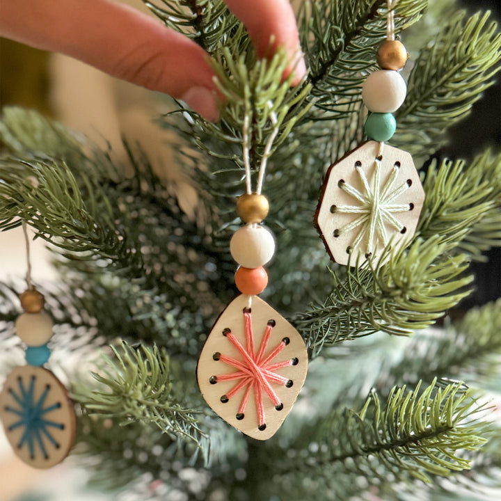 Woven Snowflake Decoration Kit | Cotton Twist – CottonTwist