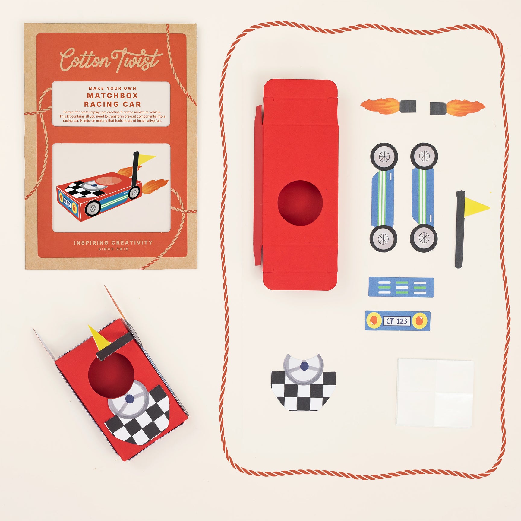 Make Your Own Matchbox Racing Car | Cotton Twist – CottonTwist