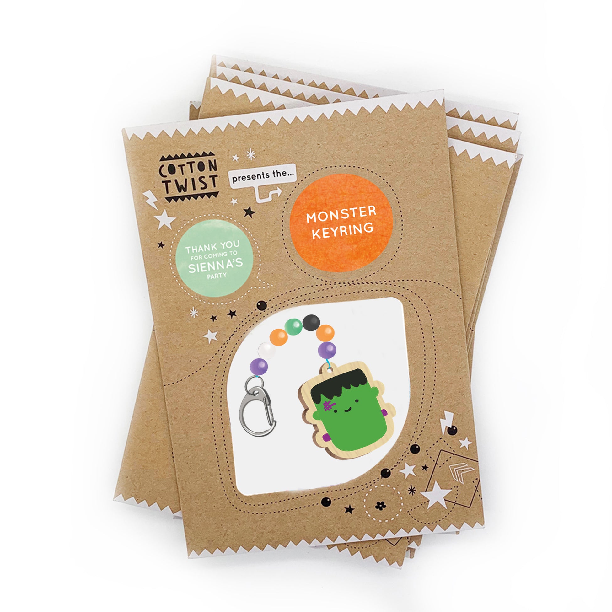 Make Your Own Monster Keyring | Cotton Twist – CottonTwist