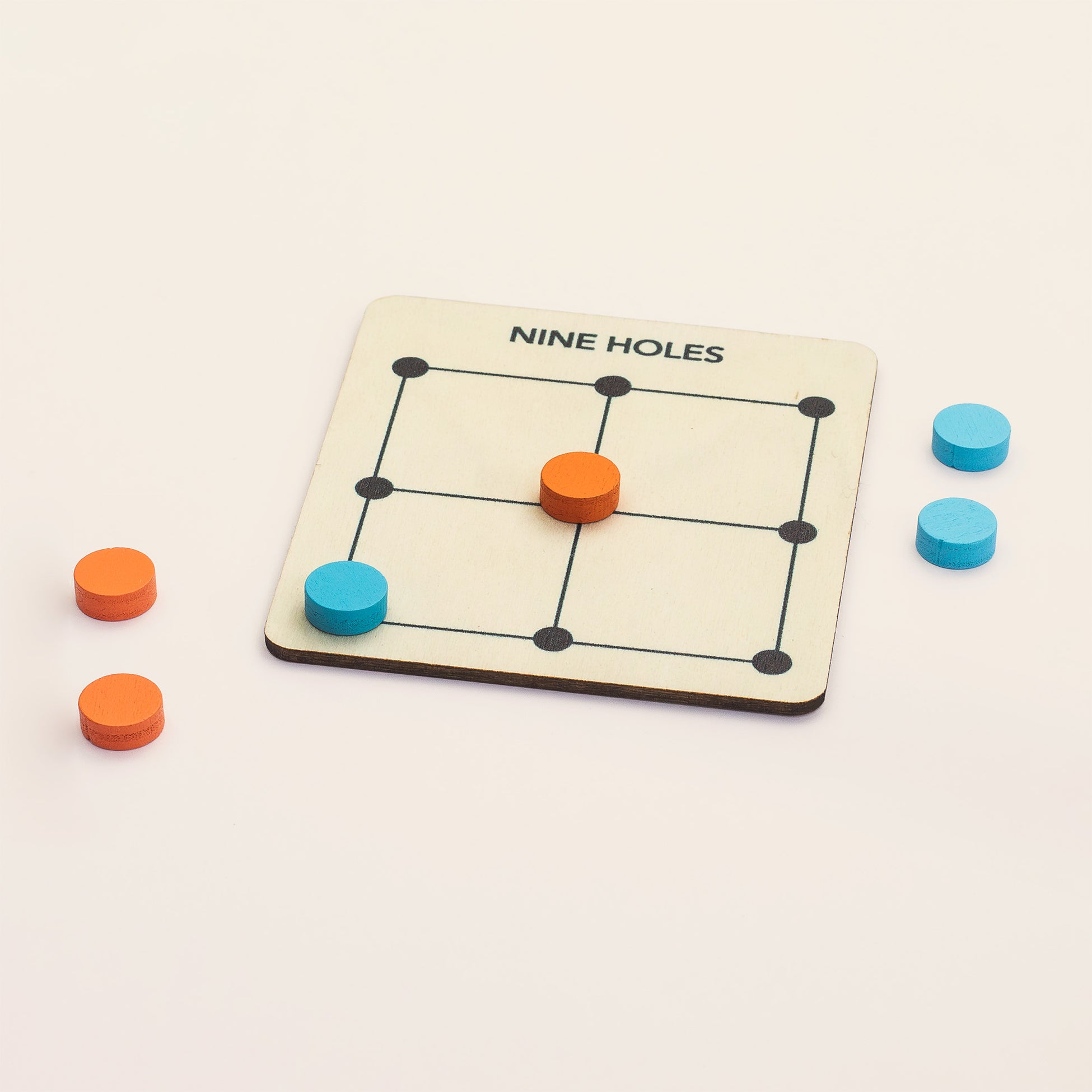 Game Of Nine Holes Wooden Board Game | Cotton Twist – CottonTwist