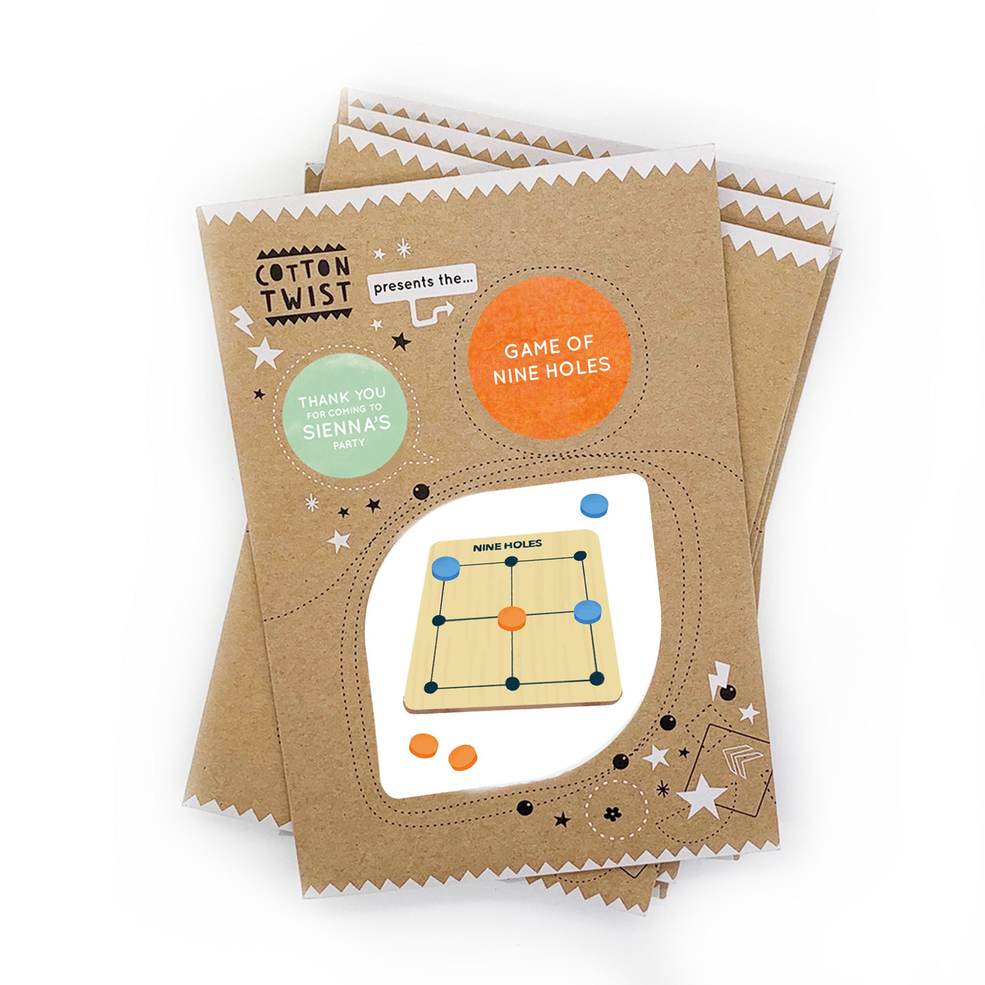 Game Of Nine Holes Wooden Board Game | Cotton Twist – CottonTwist