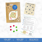 Roman Tic Tac Toe Board Game | Cotton Twist – CottonTwist